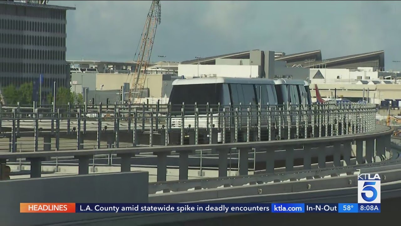 Officials provide update on status of LAX Automated People Mover project 