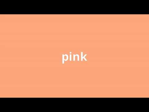 what is the meaning of pink