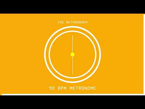 90 BPM Simple Metronome for 60 Minutes