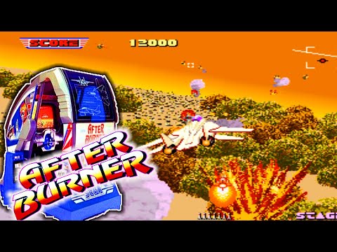 After Burner ARCADE 1987 - SPECTACULAR arcade machine