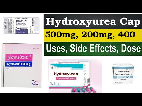 Hydroxyurea Capsules Manufacturers & Suppliers in India