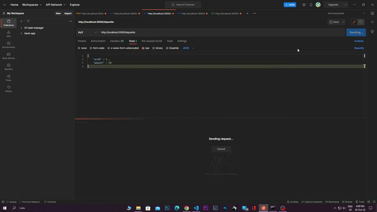 Banking app ( Implementing REST API)