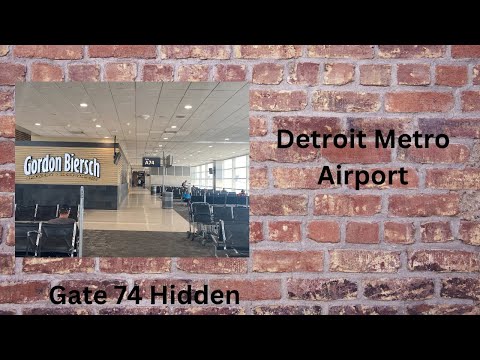 Detroit Metro Airport, short overview