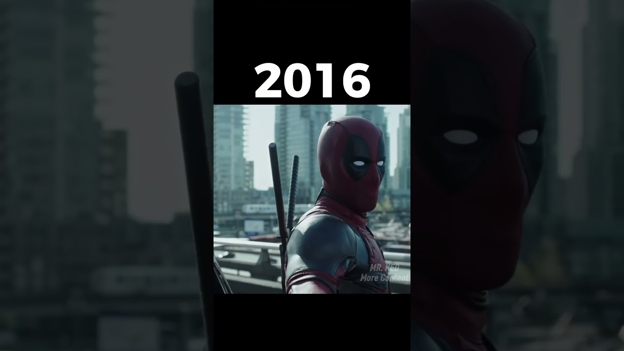 Evolution Of Deadpool #shorts #evolution