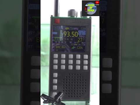 NEW ATS-125 radio receiving FM 93.5Mhz BBC R4 #radio