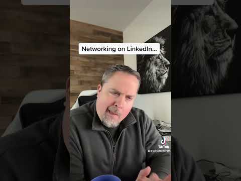 Networking on LinkedIn can be awkward. #jobsearch #linkedin