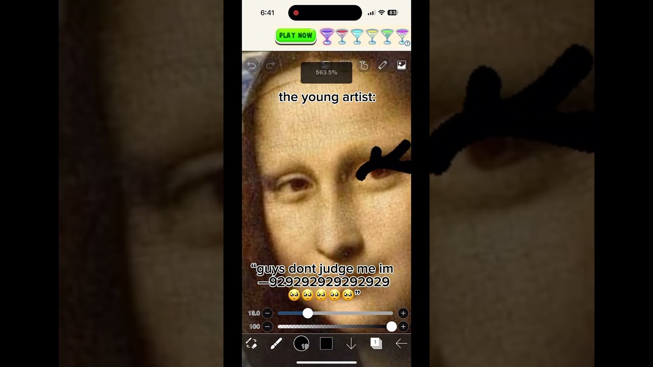 IBIS PAINT X SLANDER 😨 #ibispaintx #satire #drawing #art #dandysworld #dontletthisflop #oldtrend