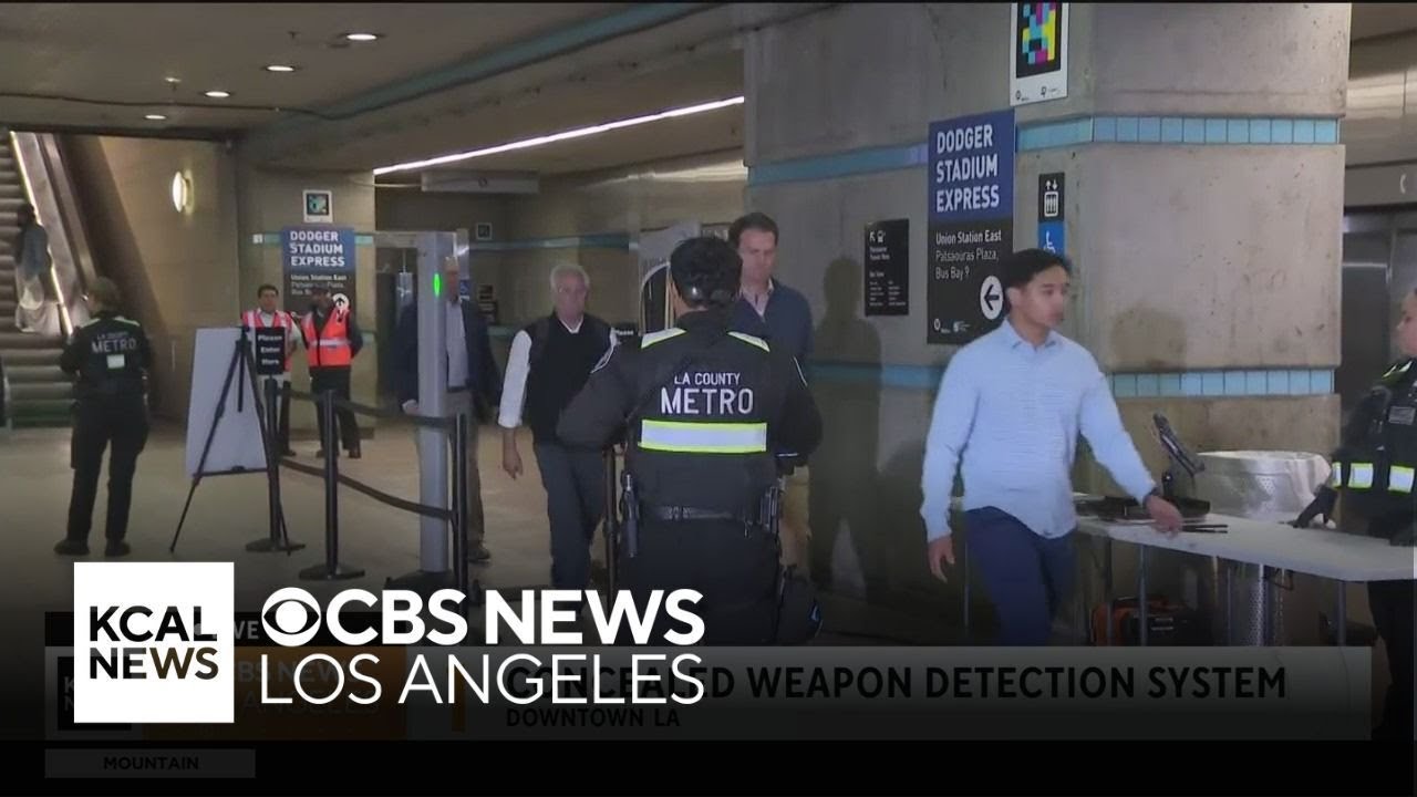Metro tests concealed weapon detection system