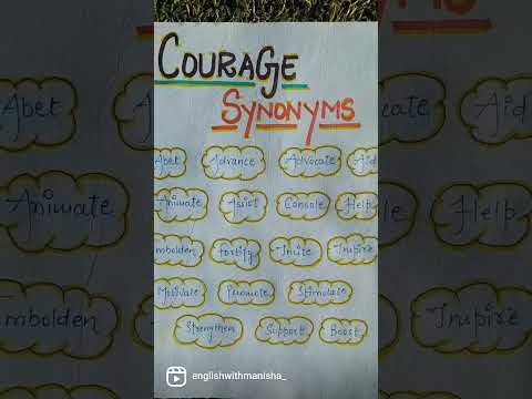 CouRage Synonyms
