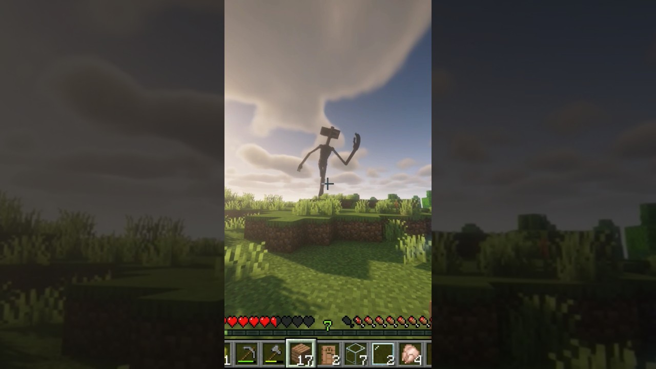 SIREN HEAD Attacks On Me In Minecraft! #dasmartboi #minecraft #cavedweller