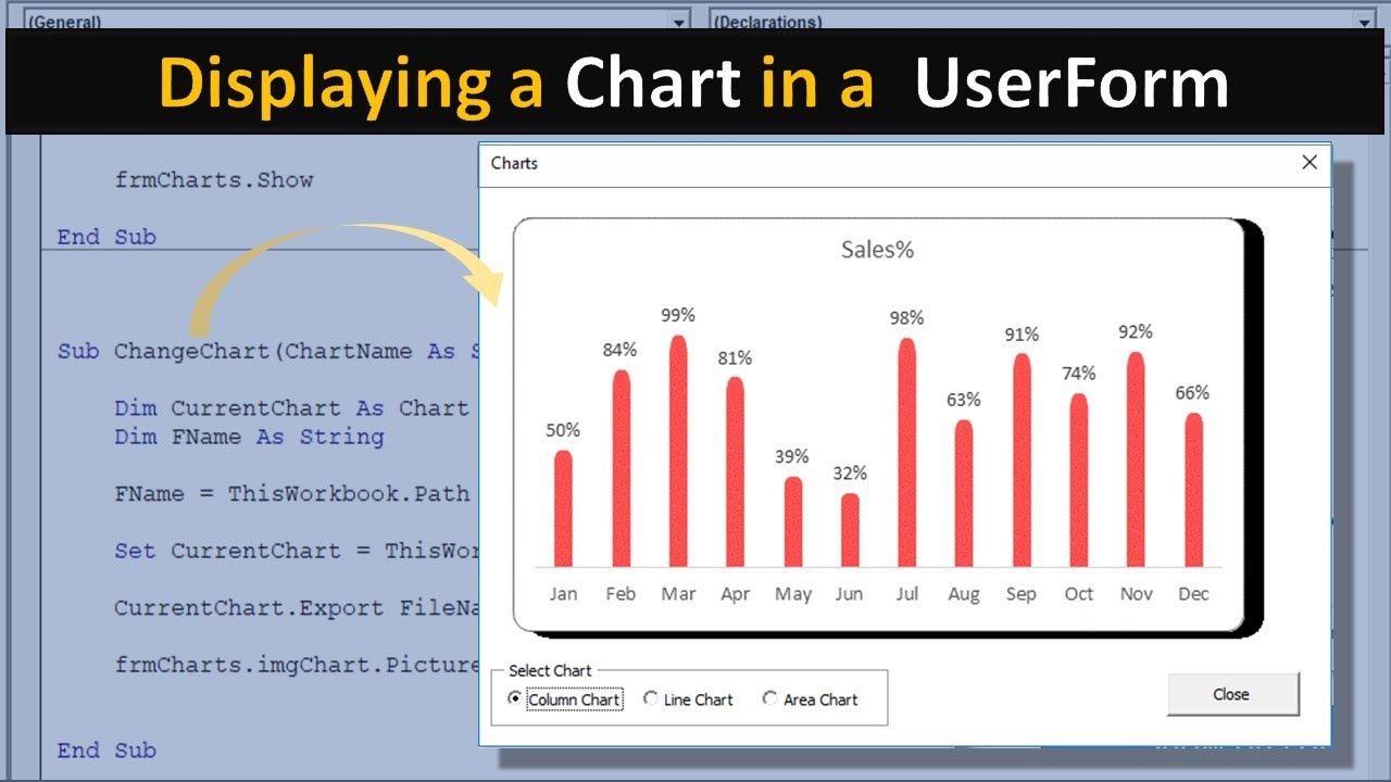 Displaying a Chart in a UserForm dynamically