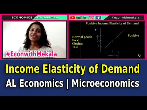 Income Elasticity of Demand | Microeconomics | AL Economics