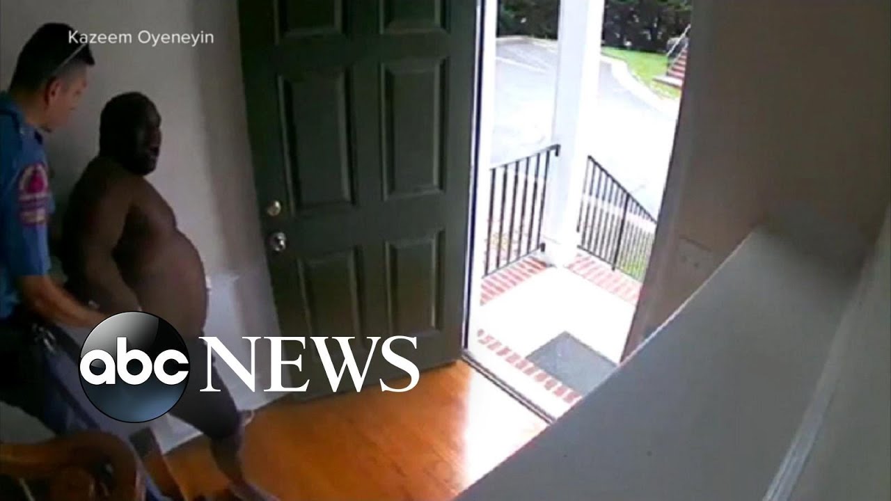 A black businessman was handcuffed in his own home after his alarm was triggered