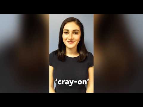 How do YOU say 'crayon?'