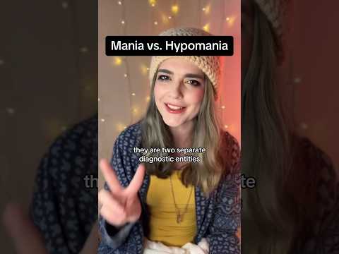 Mania vs. Hypomania
