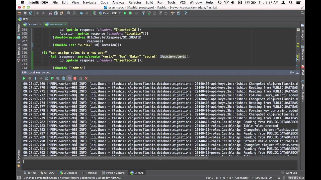 Fast REPL-oriented development in Clojure