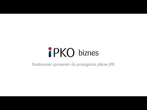 Nadawanie uprawnień do przesyłania plików JPK w serwisie iPKO biznes | PKO Bank Polski