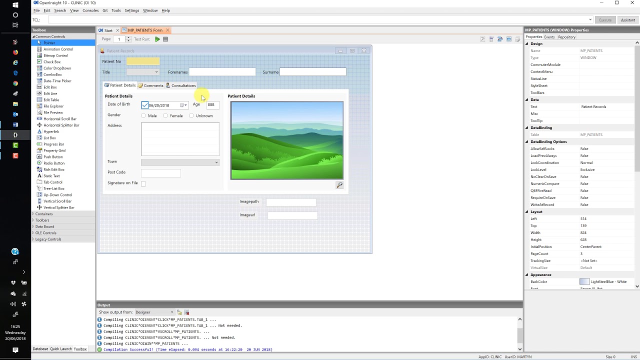 Lesson 19 - The Tab Control