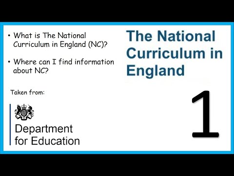 British/UK National Curriculum (aka. The National Curriculum in England) | Education | Brainfood