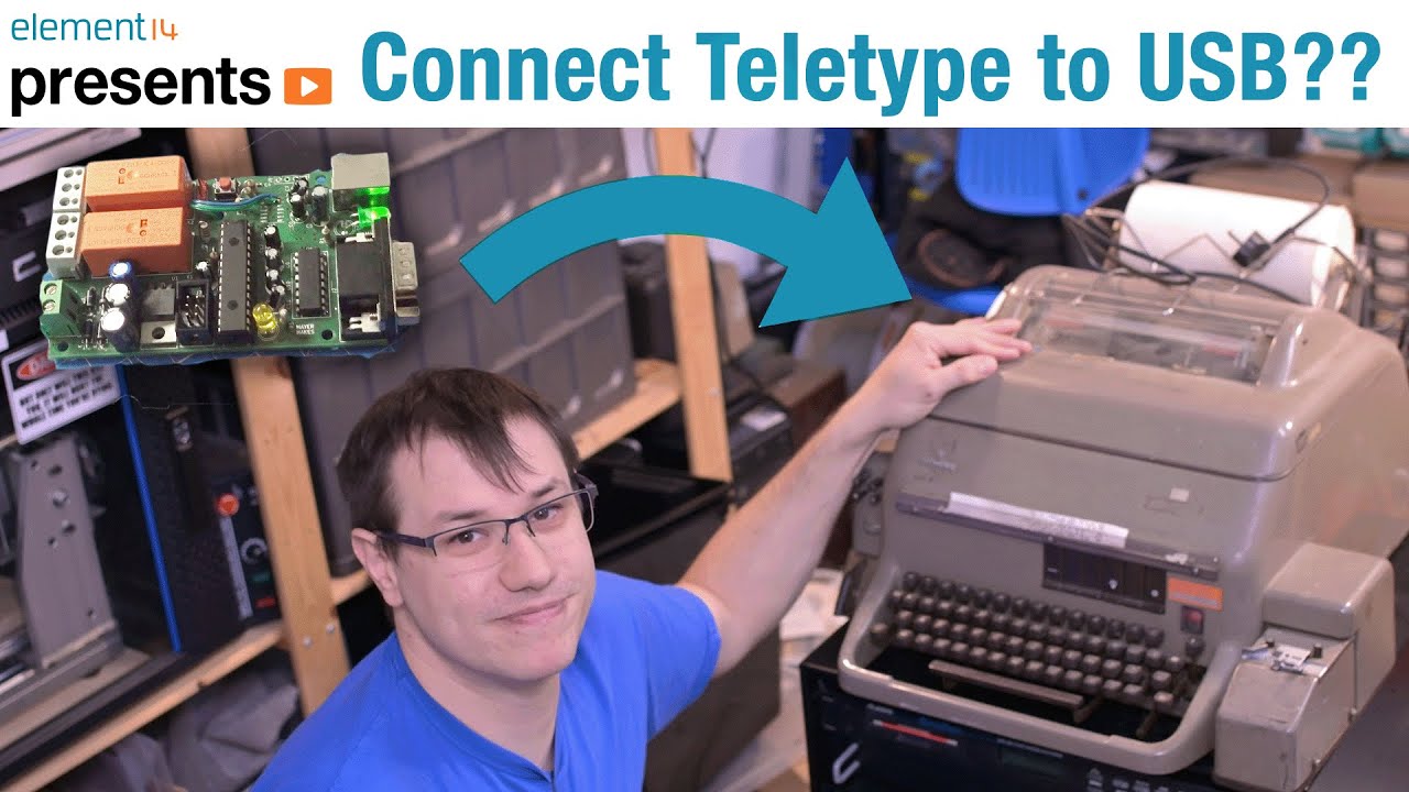 Using a Teletype Machine as a USB Printer with Arduino