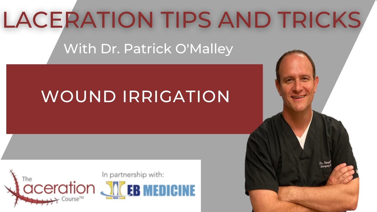 Wound irrigation require volume and pressure