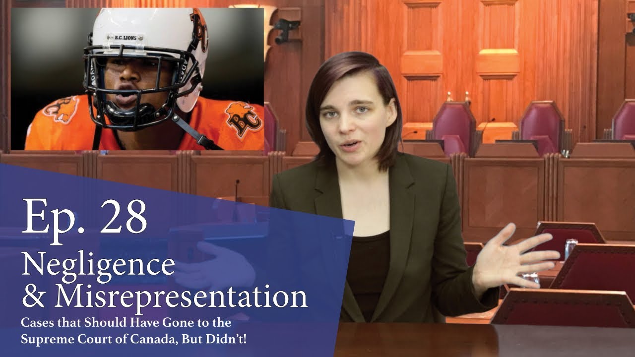 Negligence and Misrepresentation: Cases That Should Have Gone to the ...