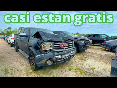 CARROS CHOCADOS QUE YA NADIE QUIERE EN USA PERO ESTAN EN UNA SUBASTA Y SE VENDEN A MITAD DE PRECIO