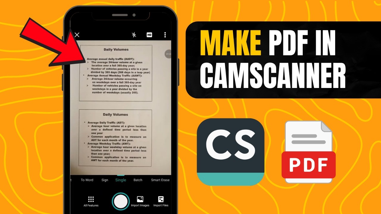 How to Make PDF in CamScanner App (Full Guide)