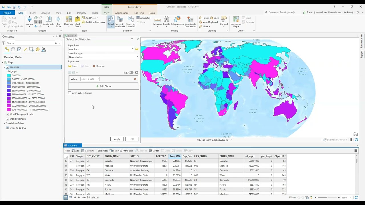 ArcGIS Pro - Selecting by Attributes