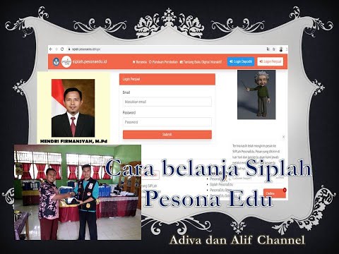 Tutorial Belanja menggunakan Dana BOS dengan Akun Dapodik melalui siplah.kemdikbud.go.id