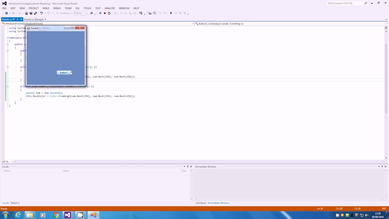 Using a Timer Control C#