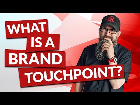 What is a brand touchpoint?