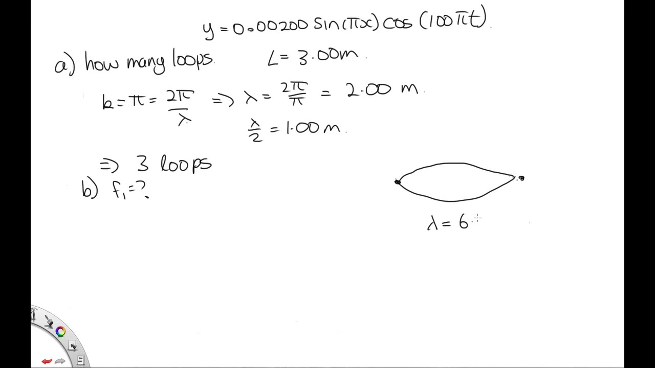 Oscillations lecture 5 second last problem solution