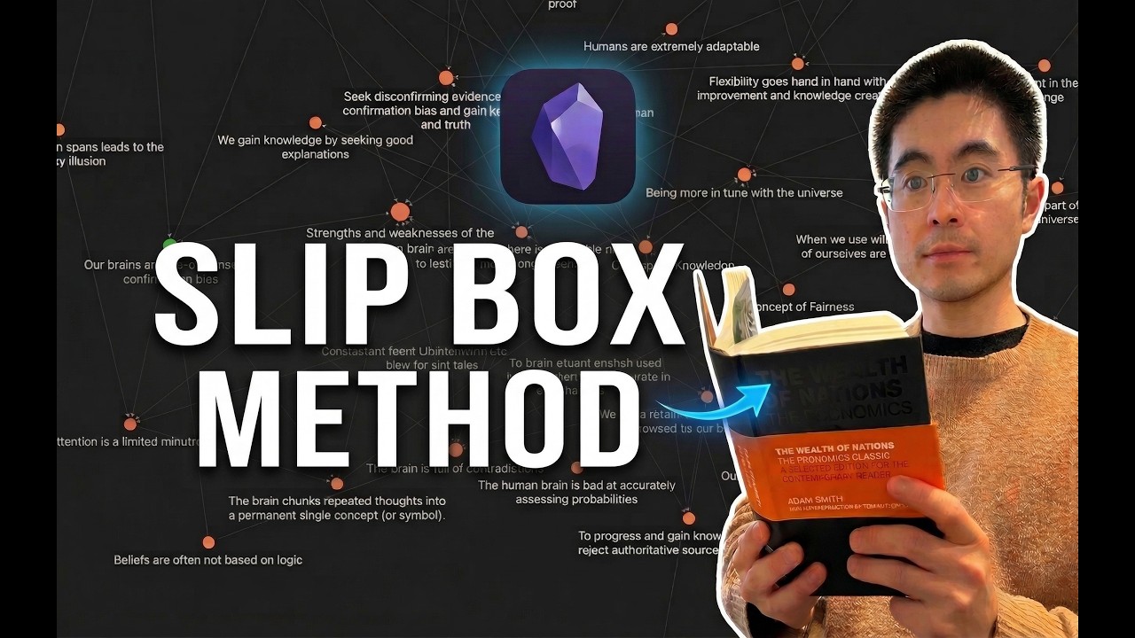 This will change how I read forever - Zettlekasten in Obsidian