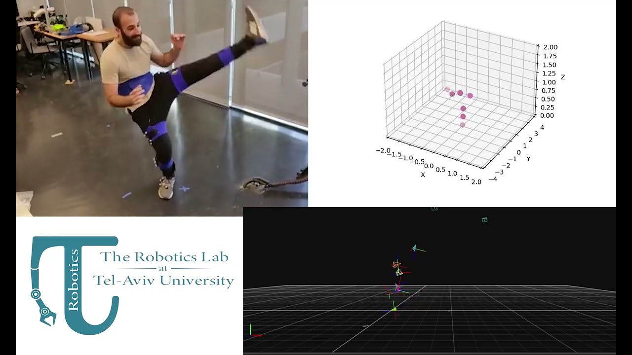 Python real time 3D plot, Optitrack system