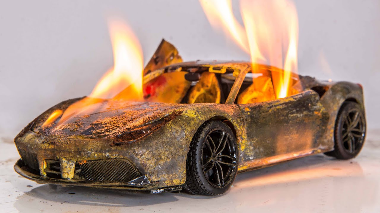 Yellow “Ferrari 488 GTB” Burns Before Our Eyes, Gets Restored to Shiny ...