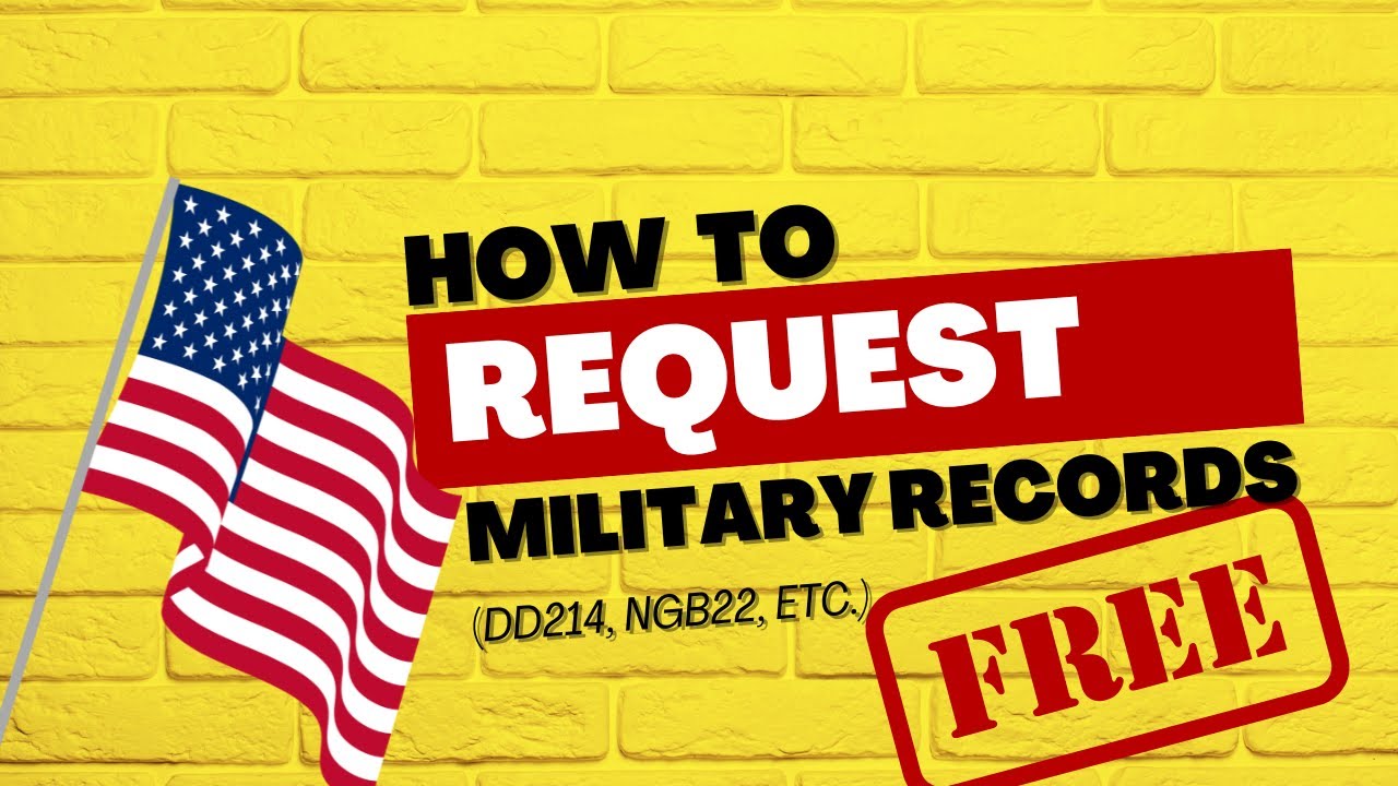 Find Your Military Records for Free on Archives.gov | DD214 OMPF