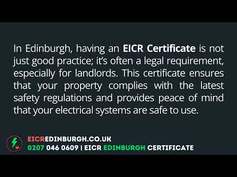 What Is EICR Edinburgh? Everything You Need to Know About Electrical Installation Condition Reports