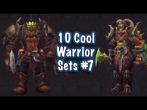 Jessiehealz - 10 Cool Warrior Transmog Sets #7 (World of Warcraft)