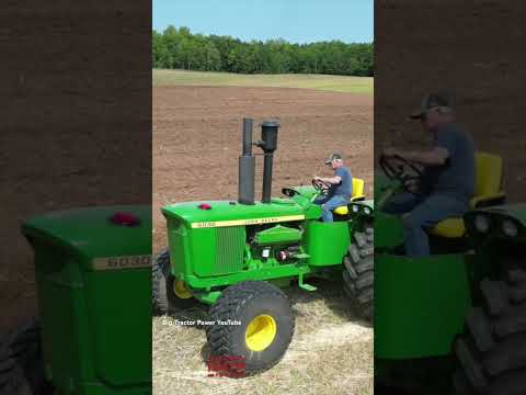 JOHN DEERE 6030 Tractor with Big Firestone Tires