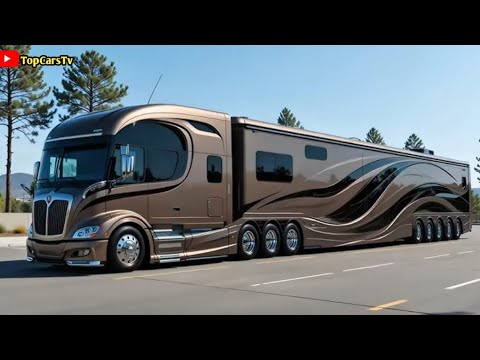 2026 Kenworth T2000 Motorhome Tour – Ultimate Luxury Truck RV Conversion! 🚛🏡