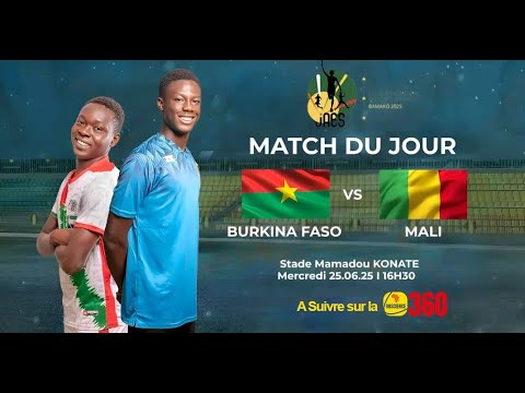 Les 1ers jeux AES: Confrontation Burkina Faso - Mal
