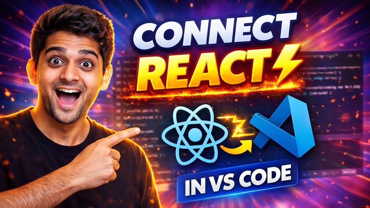 Create Your First React App in VS Code in 2 Minutes! ⚡
