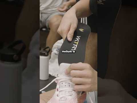 Take out the air in your sneakers (foam insoles) and replace them with helium (VKTRY Insoles).