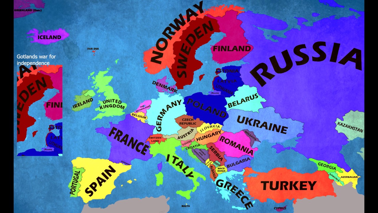 Gotland's independence from sweden (Mapping)
