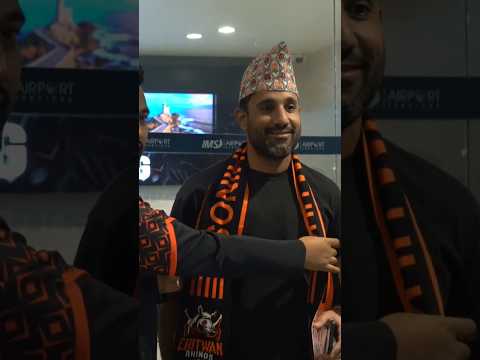 Chitwan Rhinos just got stronger The experienced England all-rounder, Ravi Bopara, has arrived