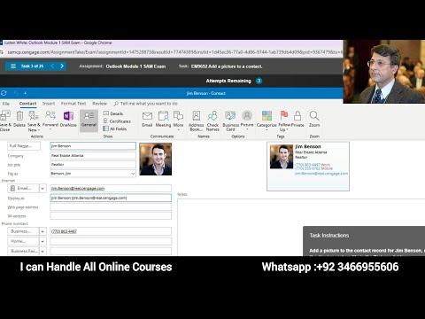 Outlook Module 1 Sam Exam | Help In Excel Module 1 Sam Exam, 2, 3, 4, 5, 6, 7, 8, 9 Exams