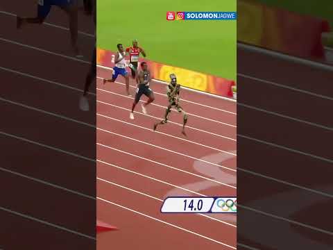 Robot Sets Record in 200m at Olympics? MOCAP Test | NOT Real | Incredible Wonder Studio Ai #shorts