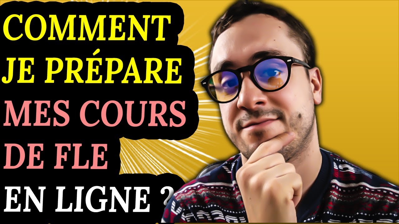 Comment je prépare mes cours de FLE en ligne ? (Extrait LIVE avec @lecoindesprofsfle )