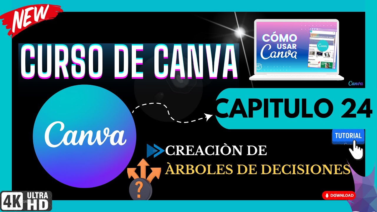 Curso De Canva- Capítulo 24,  Creación de Arboles de decisiones🥇🥇